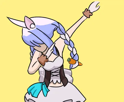 Pekora's Crying Dab Meme Generator