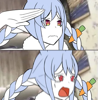 Pekora's Salute Meme Generator